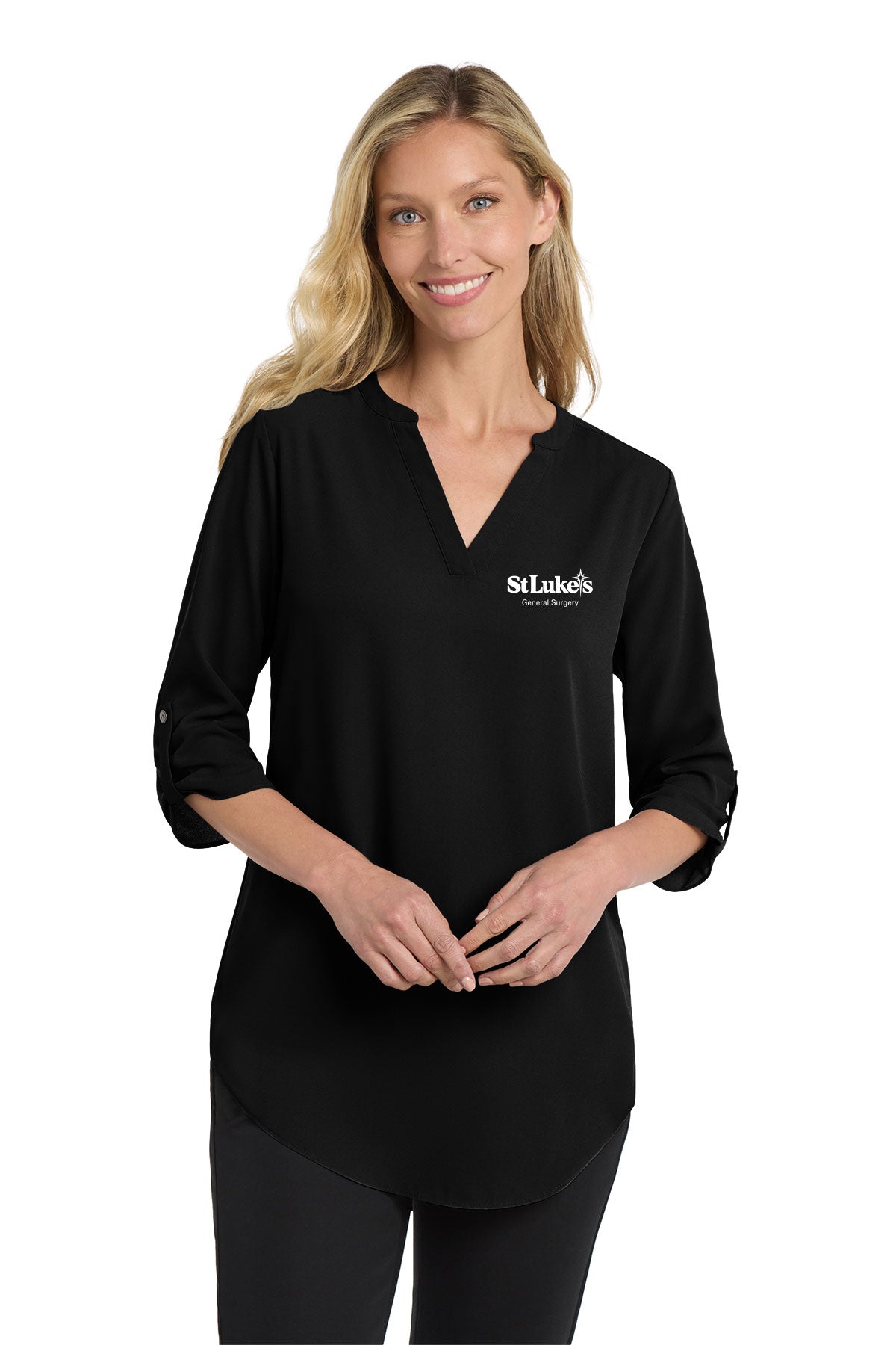 Port Authority Women's 3/4-Sleeve Tunic Blouse - LW701 - GenSurg/ENT ...