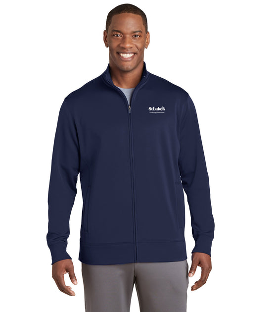 Men's Sport-Tek® Sport-Wick Fleece Full-Zip Jacket - ST241 - Cardio ...