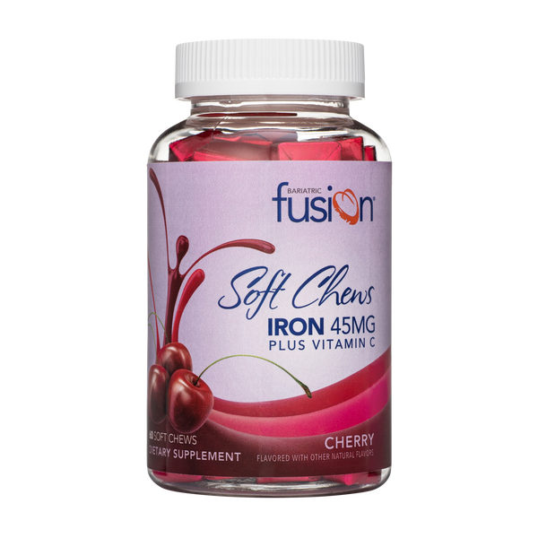 Bariatric Fusion Iron 45mg Soft Chews with Vitamin C | St. Luke's ...