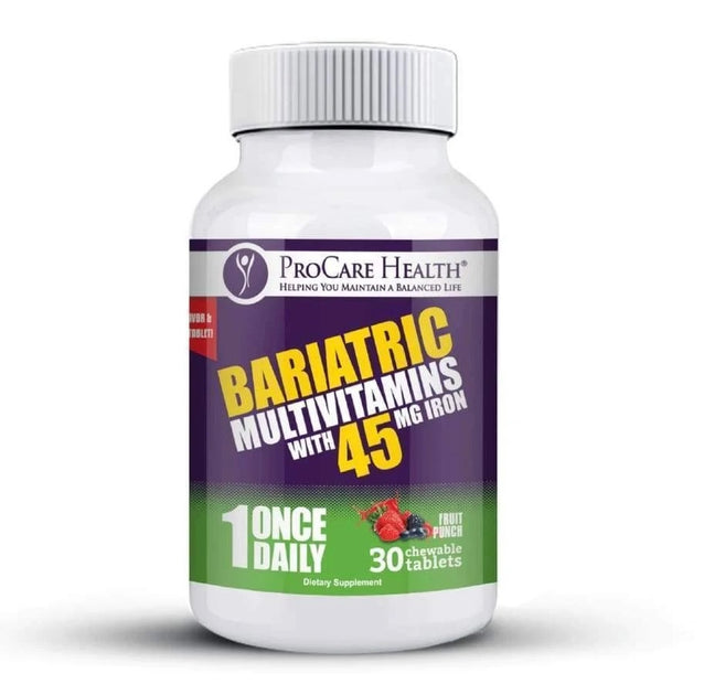 Procare MVI Chew 45mg Iron Fruit Punch | St. Luke's University Health ...